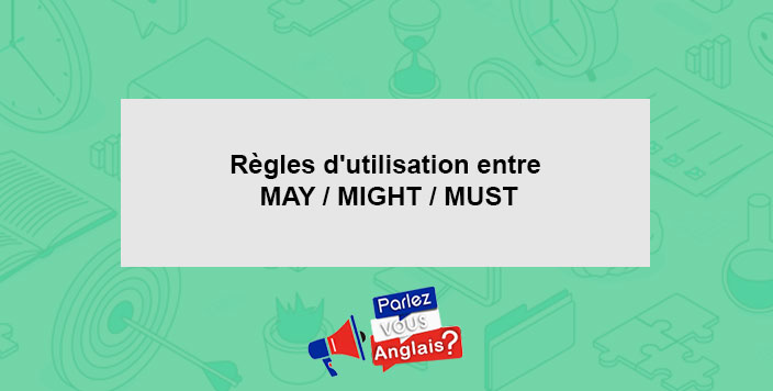 Règles d'utilisation entre MAY / MIGHT / MUST - Grammaire